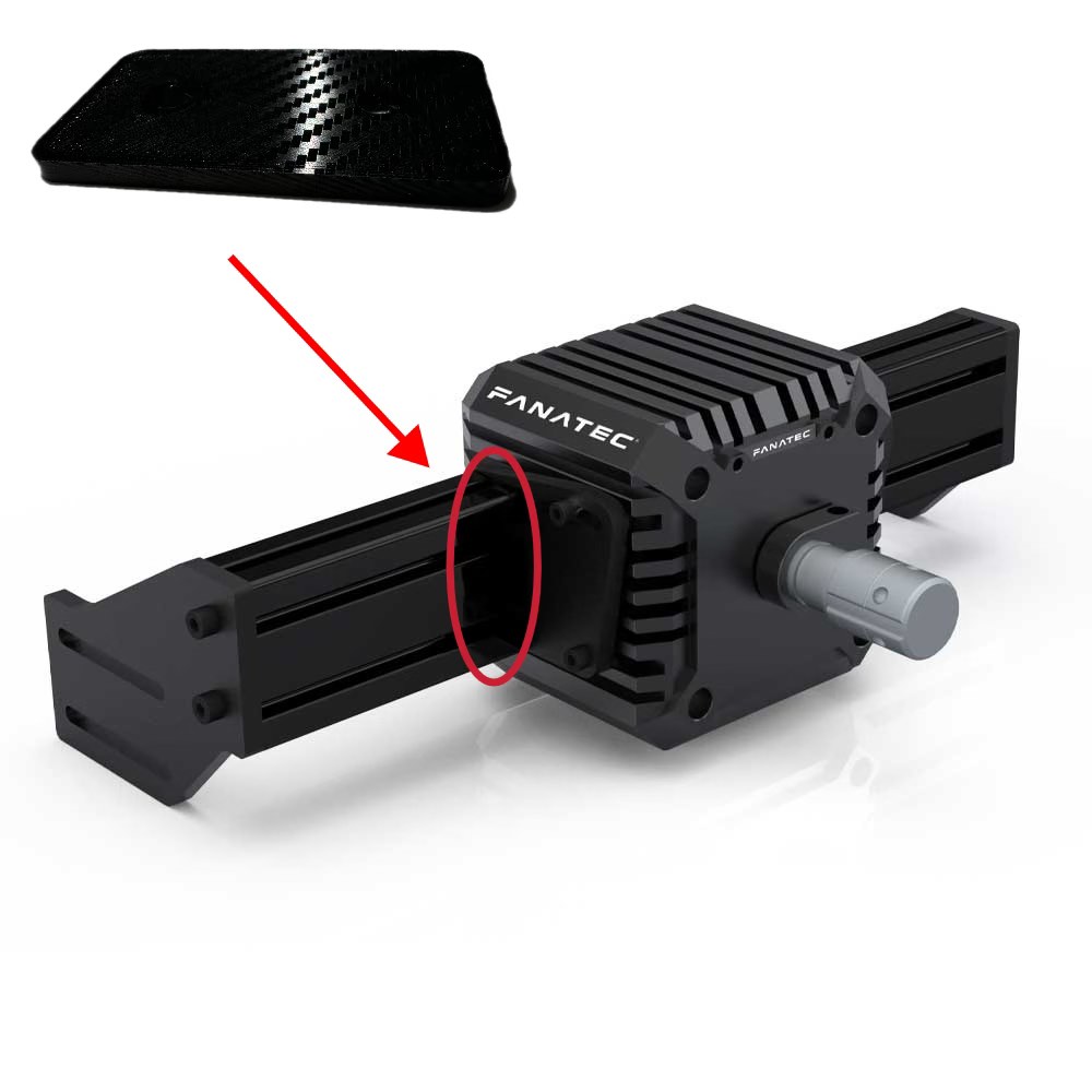 Fanatec CSL DD wheel base spacers for GT Omega PRIME Fanatec Podium DD ...