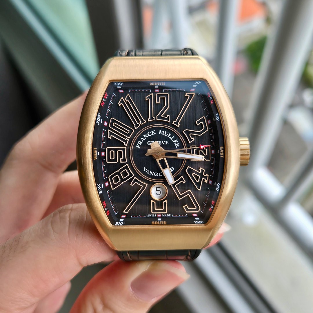 Franck Muller V45 Rose Gold, Luxury, Watches on Carousell