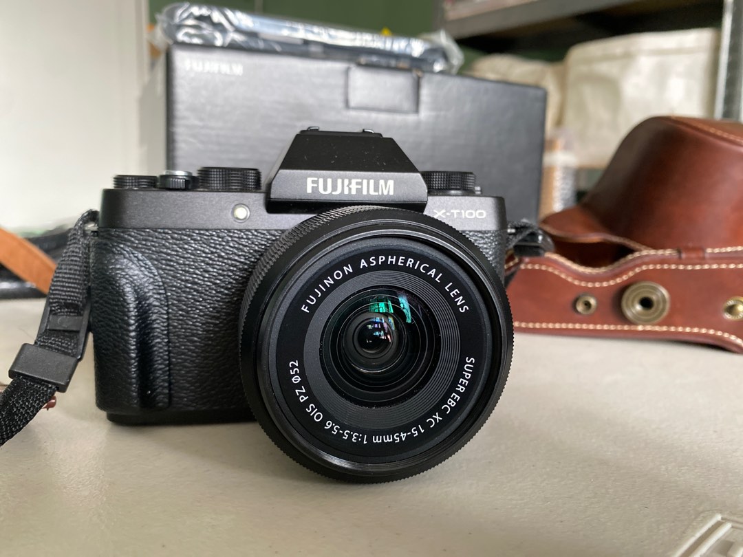 Fuji XT100 with freebies, Photography, Cameras on Carousell