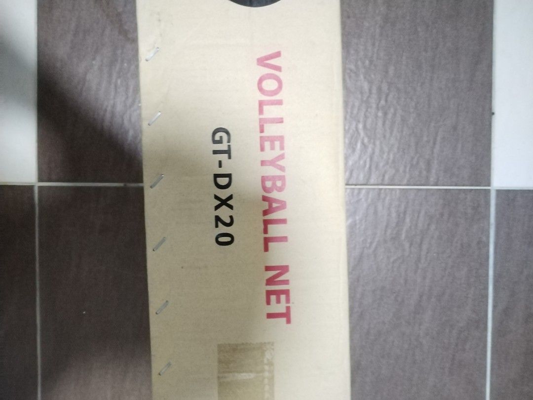 GTO VOLLEYBALL NET DX20, Sports Equipment, Other Sports Equipment and ...