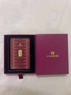 Gold bar habib, Luxury, Accessories on Carousell