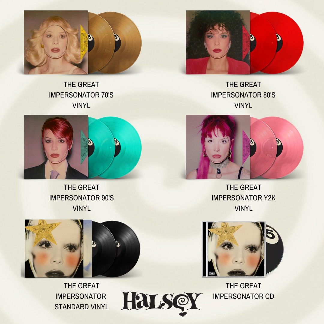 Halsey The Great Pretender Vinyls, Hobbies & Toys, Music & Media ...