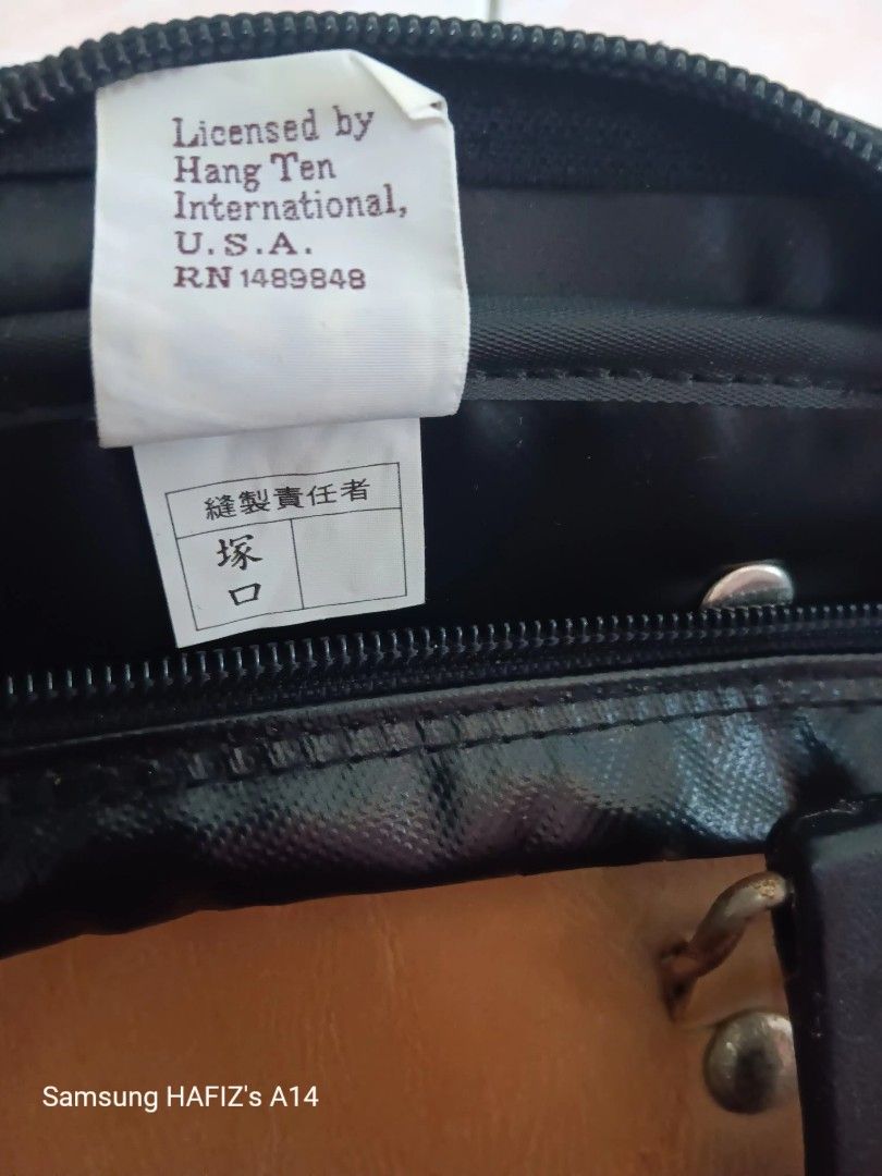 Hang Ten Bag San Diego Police Academy, Women's Fashion, Bags & Wallets ...