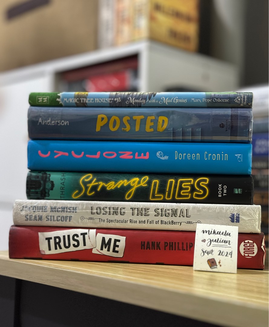 HB BOOKS WITH PRETTY COVERS, Hobbies & Toys, Books & Magazines, Fiction ...