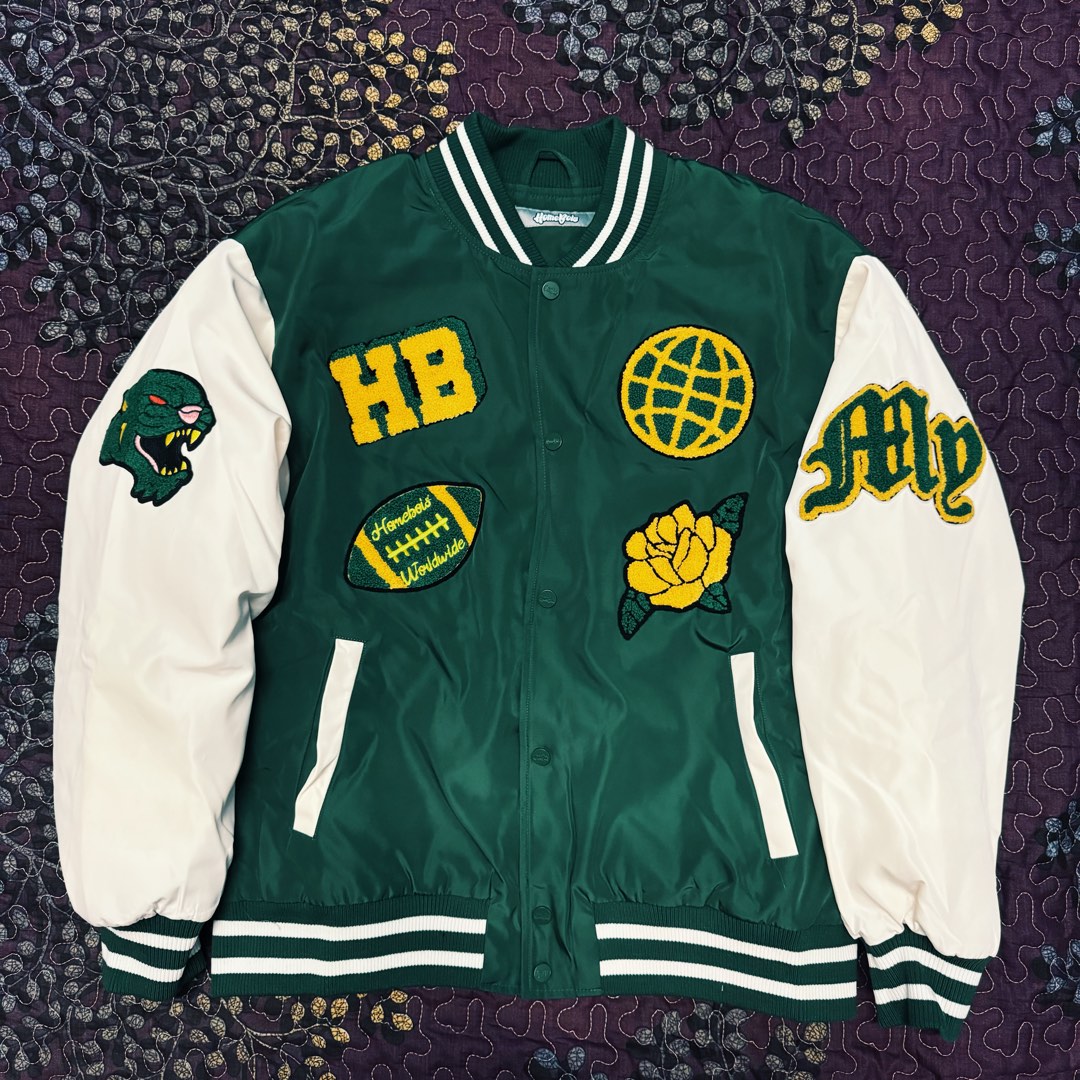 HOMEBOIS VARSITY, Men's Fashion, Coats, Jackets and Outerwear on Carousell