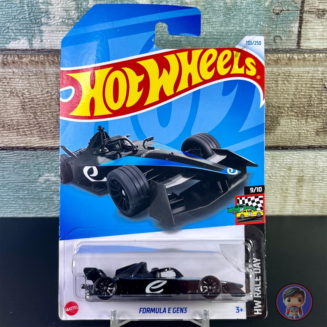 Hot Wheels Formula E Gen3 (HW Race Day) 1:64 Scale Diecast Model Car ...