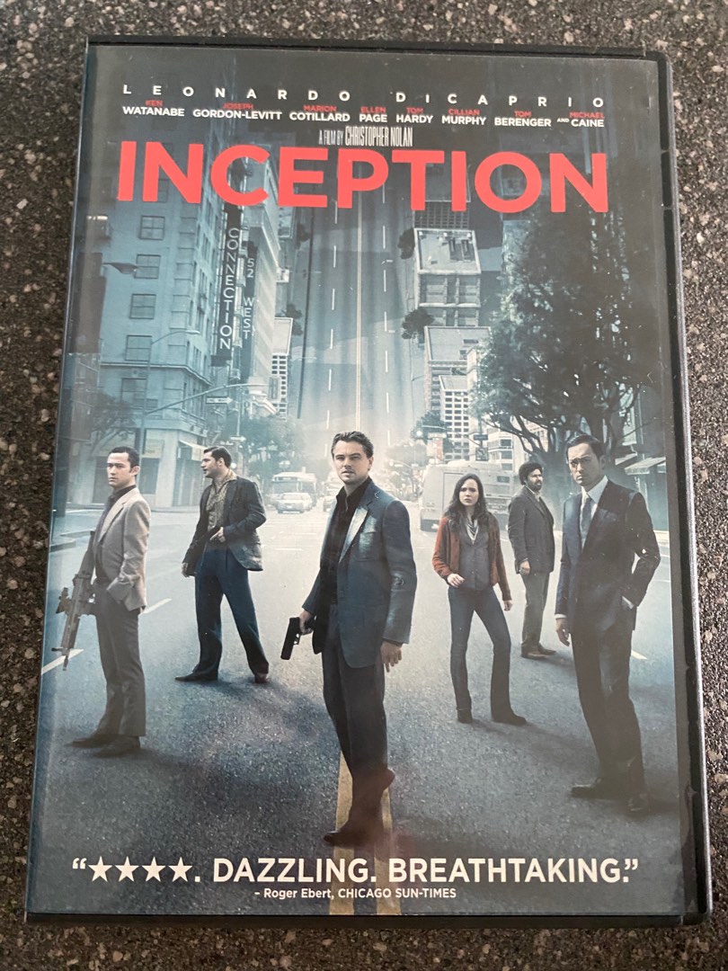 Inception DVD English version , 興趣及遊戲, 音樂、樂器 & 配件, 音樂與媒體 - CD 及 DVD ...