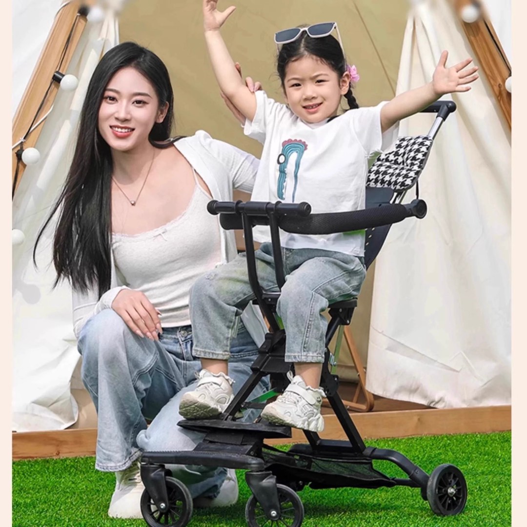 Instock Big Size Kids Reclinable Cabin Stroller, Babies & Kids, Going ...