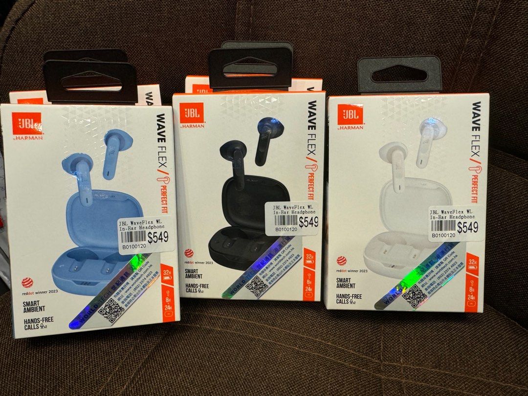 JBL WAVE FLEX 耳機, 音響器材, 耳機 - Carousell