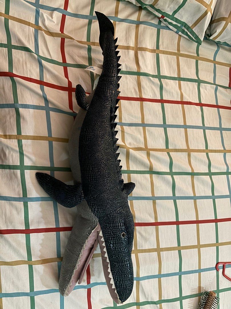 Jurassic World Mosasaurus Plush, Hobbies & Toys, Toys & Games on Carousell