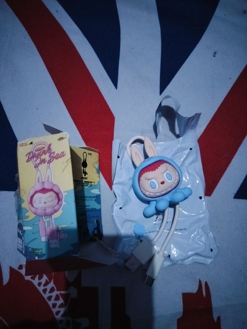 Kabel type -c labubu pop mart, Toys & Collectibles, Mainan di Carousell