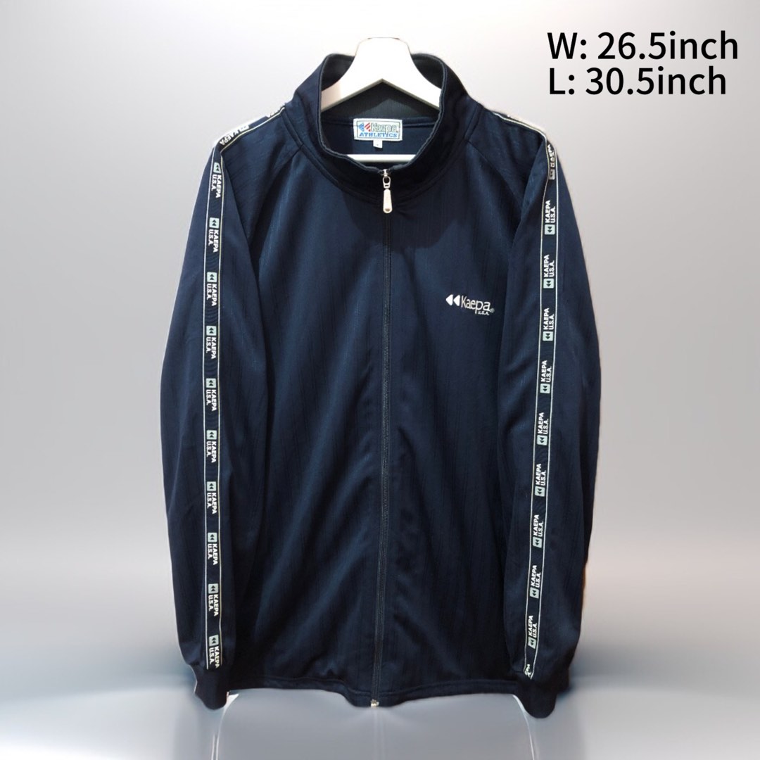 Kaepa Navy Blue Track Jacket, Men's Fashion, Coats, Jackets and Outerwear on Carousell