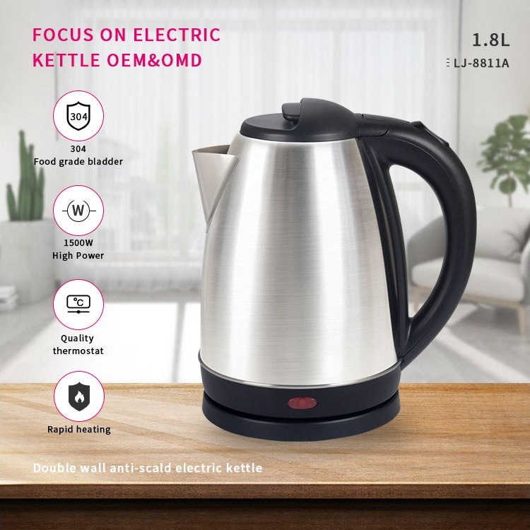 Kettles Wireless Electric Kettle Heater 2L Scarlett Stainless Steel ...