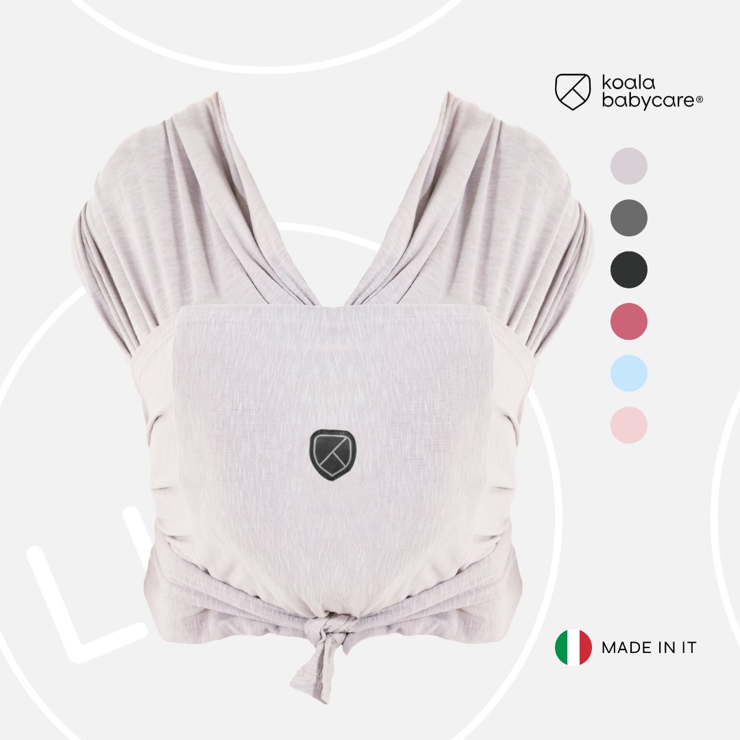 Koala Babycare Koala Cuddle Band, Light Grey | Baby Carrier Wrap ...
