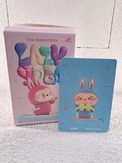 THE MONSTERS LABUBU Lazy Yoga Series Figures, Hobbies & Toys, Toys ...