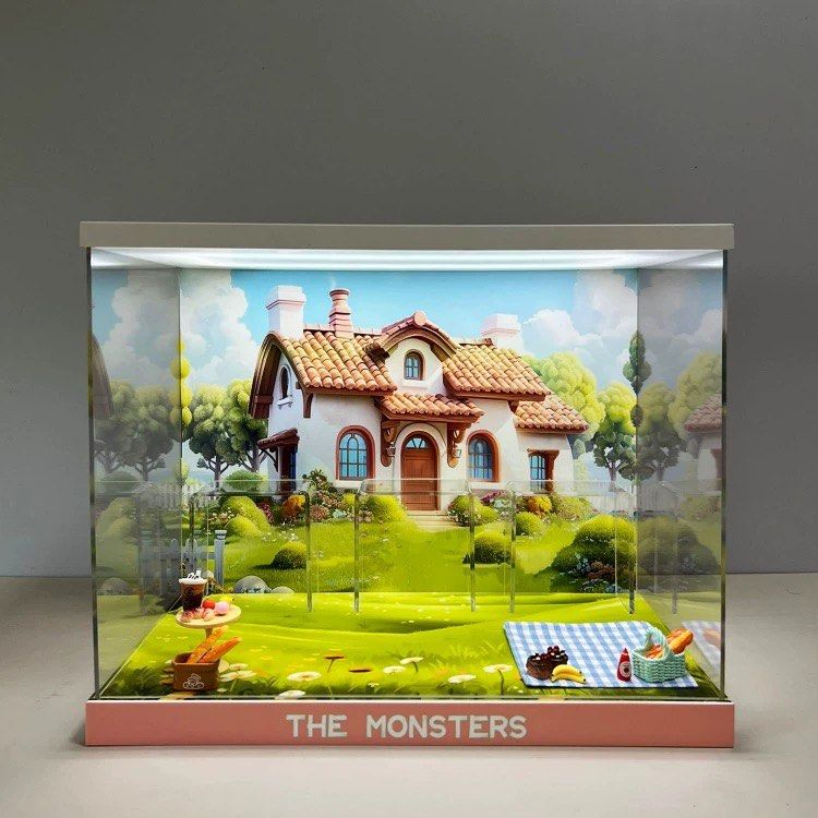 Labubu The Monster Exciting Macoron Display Box for POPmart Labubu ...