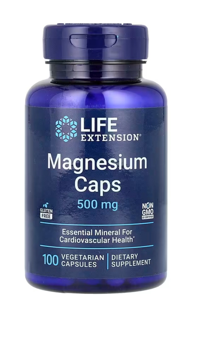 Life Extension Magnesium Caps 鎂膠囊 500mg 100粒, 健康及營養食用品, 健康補充品, 健康補充品 ...