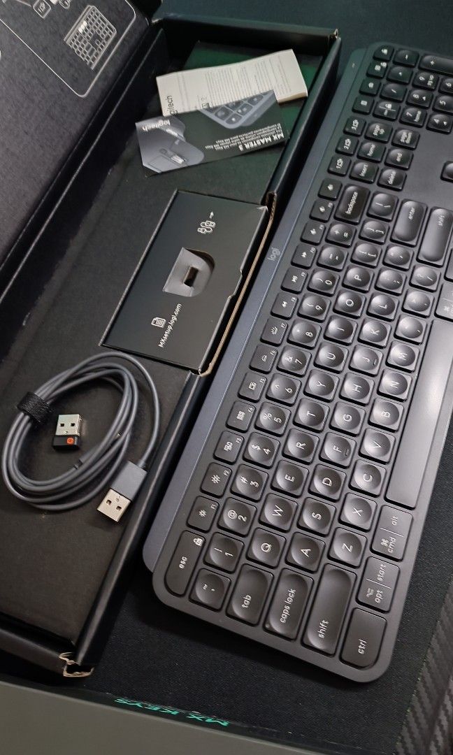 Logitech MX Keys Advance ( Black Edition )., Computers & Tech, Parts ...