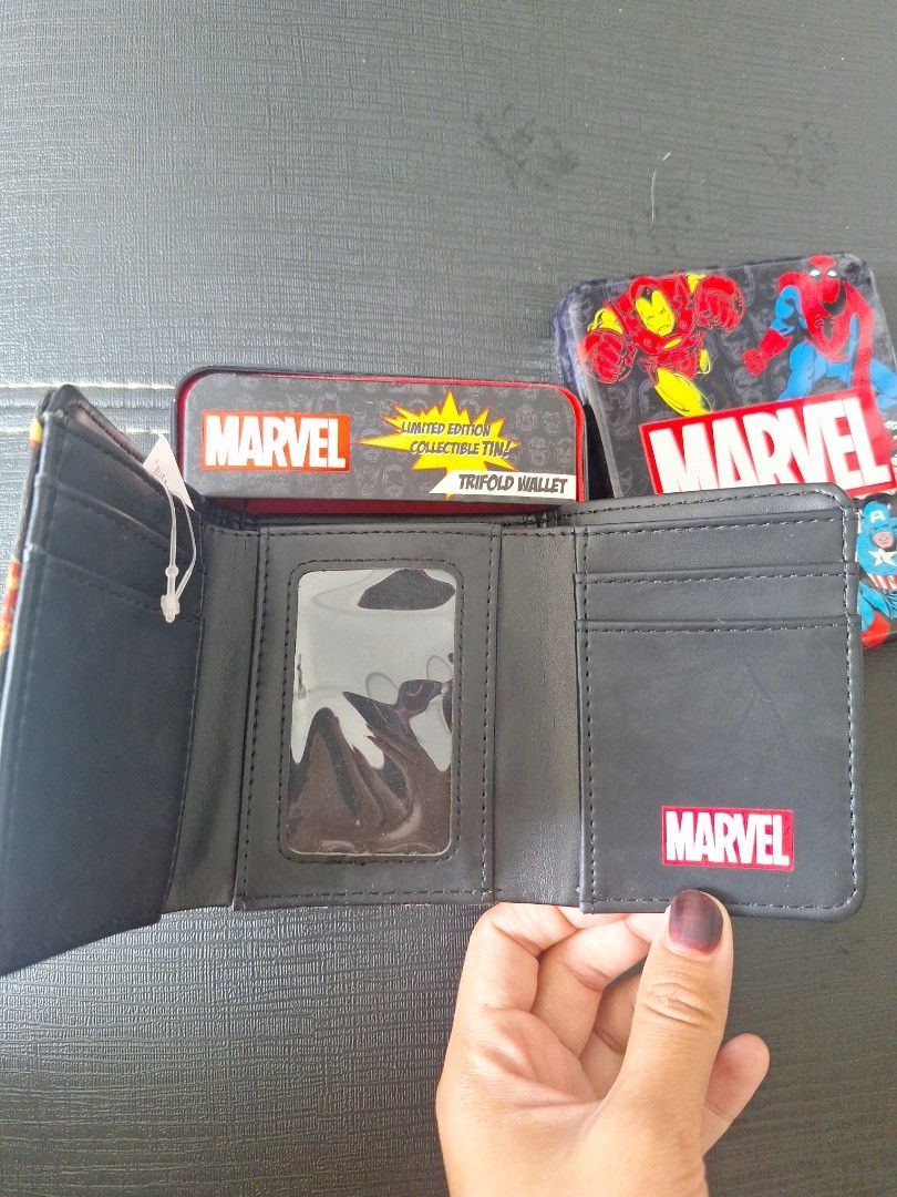MARVEL TRIFOLD WALLET, Men's Fashion, Watches & Accessories, Wallets ...