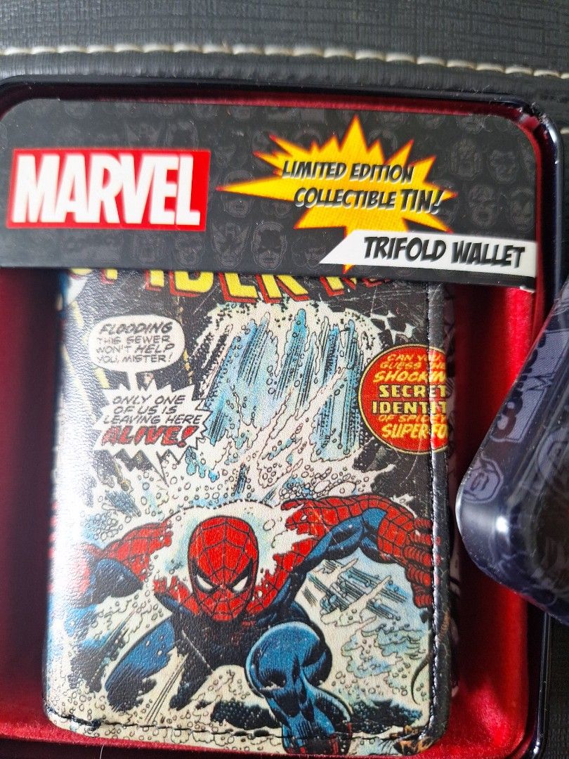 MARVEL TRIFOLD WALLET, Men's Fashion, Watches & Accessories, Wallets ...