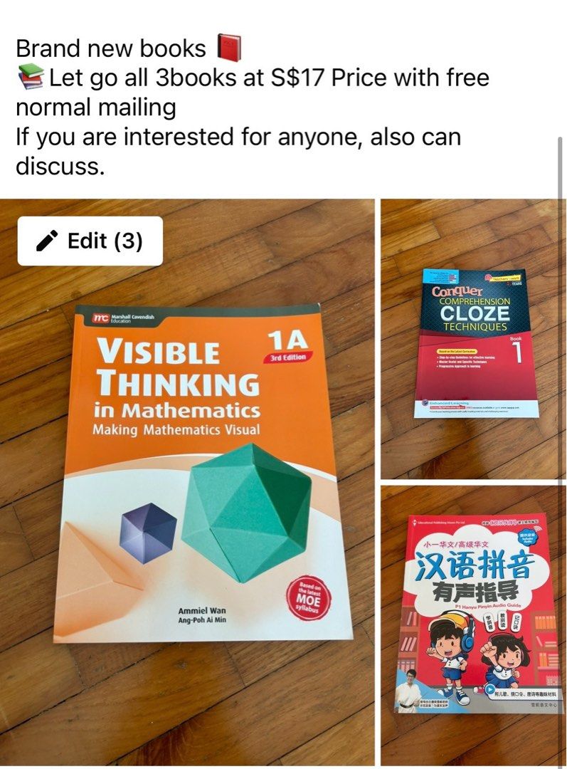 Mathematics/Cloze/Pin Yin Primary 1, Hobbies & Toys, Books & Magazines ...