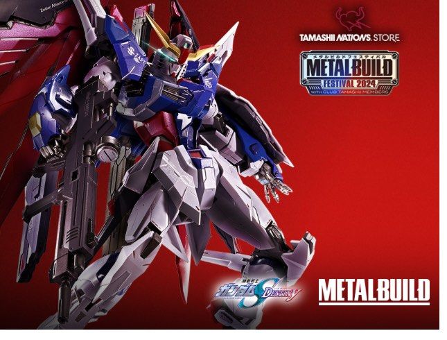 Destiny Gundam Metal Build Metal Build Festival 2024 Destiny Gundam