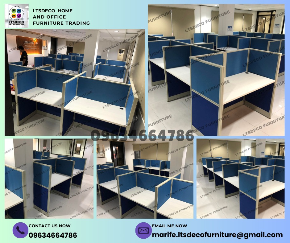 MODULAR TABLE CUBICLES FURNITURE OFFICE PARTITION SUPPLY, Furniture ...