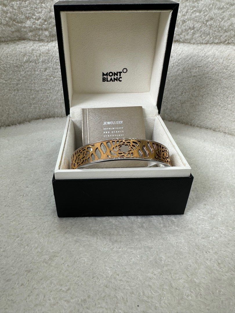 MONTBLANC STAR SPELL COLLECTION, SMALL BANGLE, Women's Fashion, Jewelry ...