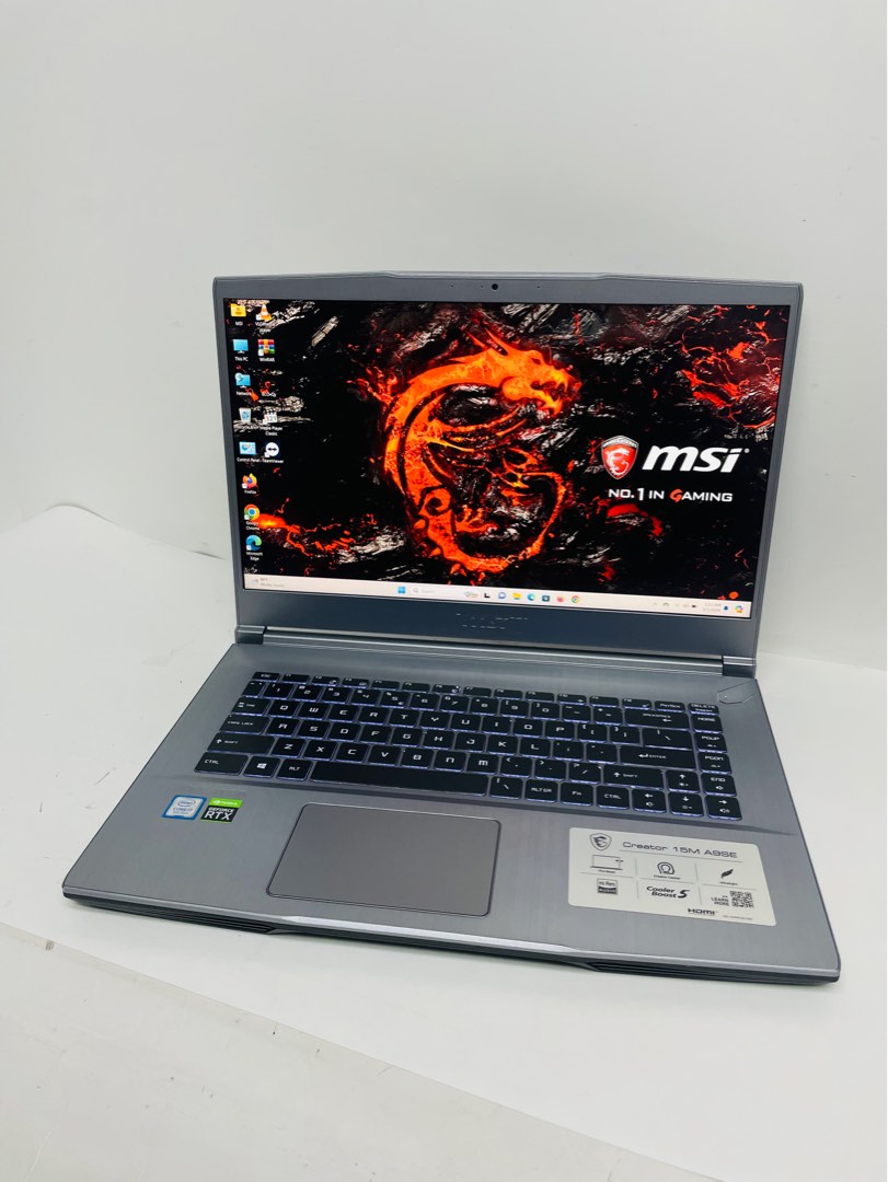 Msi Gaming Core i7 with RTX Graphics 2060 Nvidia Ram 16GB SSD 256GB ...