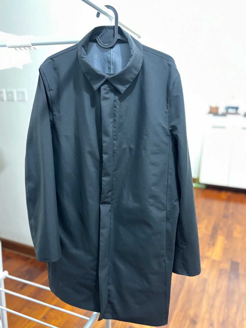 muji 無印良品 water repellent rain jacket 接近 Goretex 物料, 男裝, 外套及戶外衣服 ...