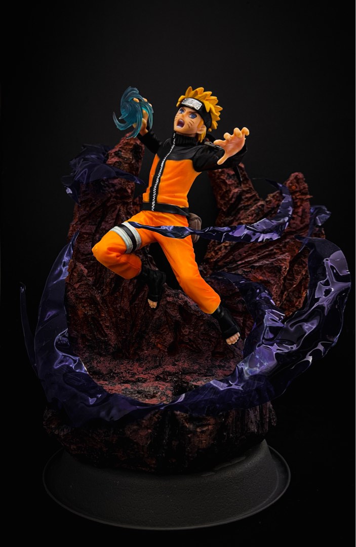 Naruto Action Figure with custom base, Hobbies & Toys, Toys & Games on ...