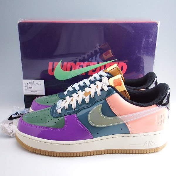 Nike Undefeated Air Force 1 Wild Berry, Men's Fashion, Footwear ...