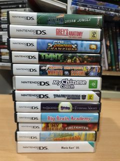 Nintendo DS Lite (with 6 Pokémon games) & R4 card, Video Gaming, Video ...