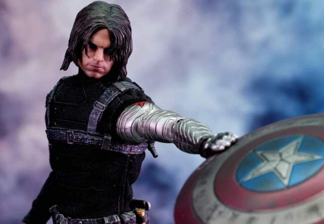Nota Studio 1／12 Winter soldier 冬兵 冬日戰士 寒冬戰士 (Deluxe 豪華版) 布衣版 真人頭雕 ...