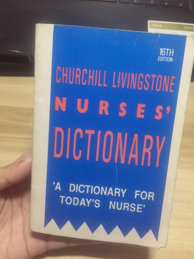 Nursing Dictionary, Hobbies & Toys, Books & Magazines, Textbooks on ...