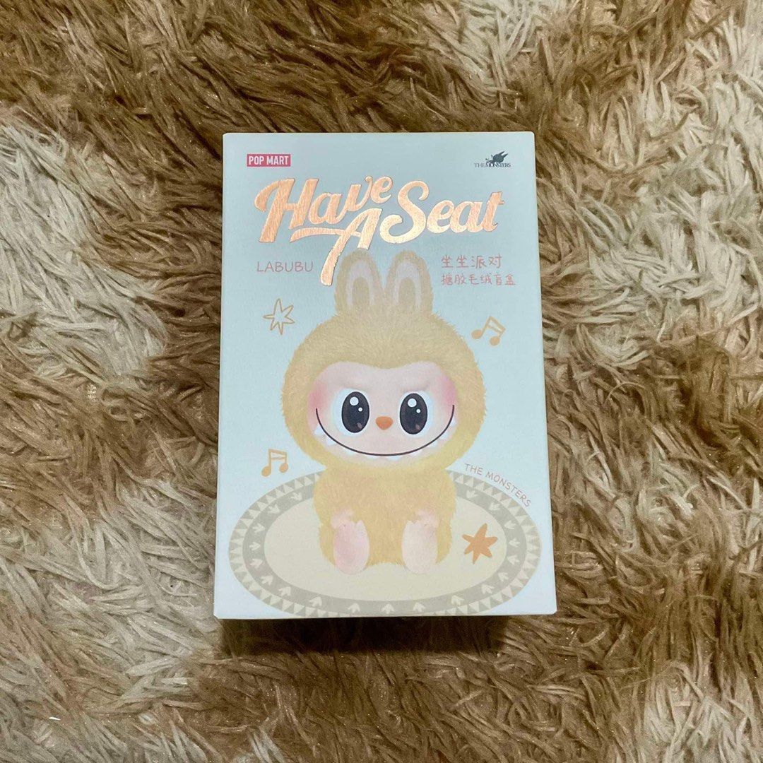 [ON HAND] LABUBU V2 Have a Seat - Hehe, Hobbies & Toys, Toys & Games on ...