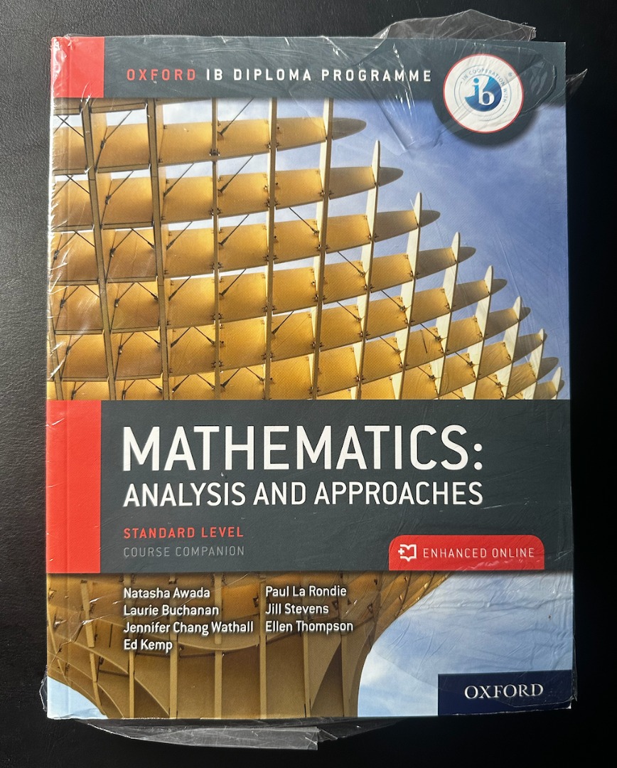 Oxford IB Diploma Programme IB Mathematics: analysis and approaches ...