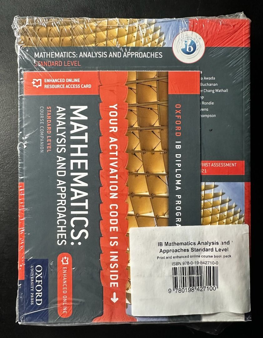 Oxford IB Diploma Programme IB Mathematics: analysis and approaches ...