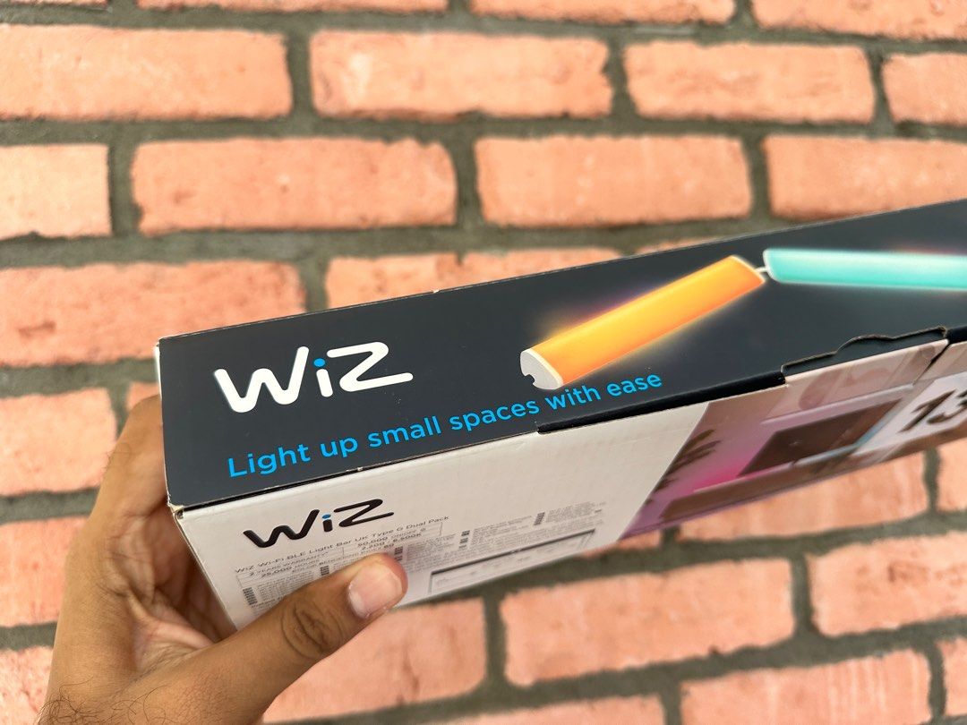 Philips Wiz Twin Bar Linear Light, Furniture & Home Living, Lighting ...