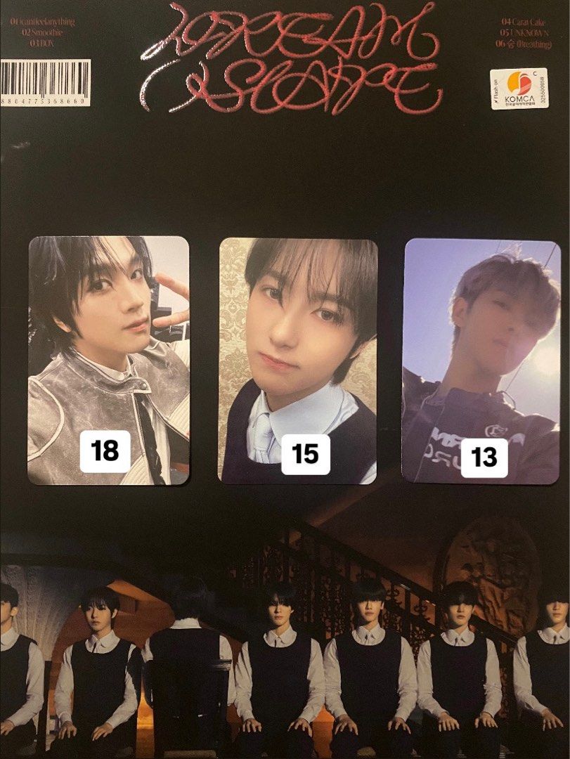 Photocard Haechan Smoothie , Renjun ICFA ,Renjun Istj, Hobbies & Toys ...