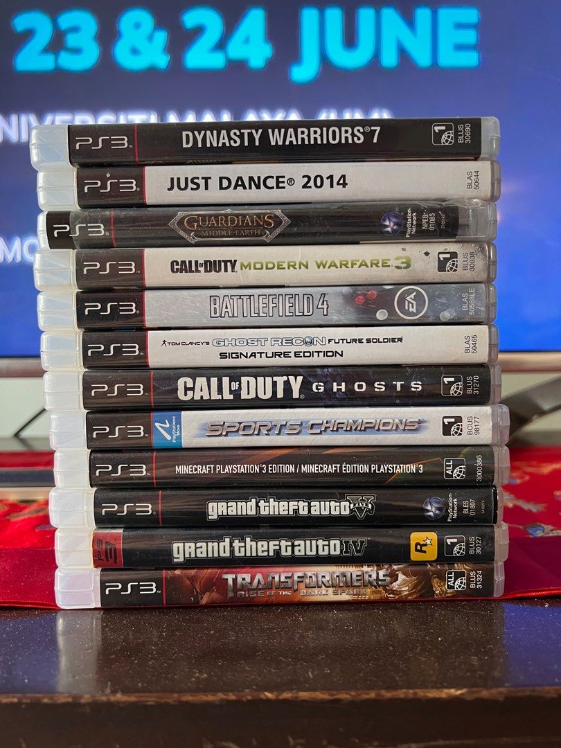 Playstation 3 CD Games, Video Gaming, Video Games, PlayStation on Carousell