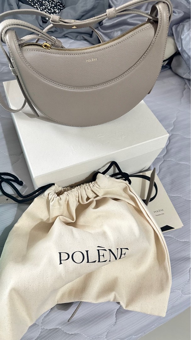 Polene numero dix (taupe), Luxury, Bags & Wallets on Carousell