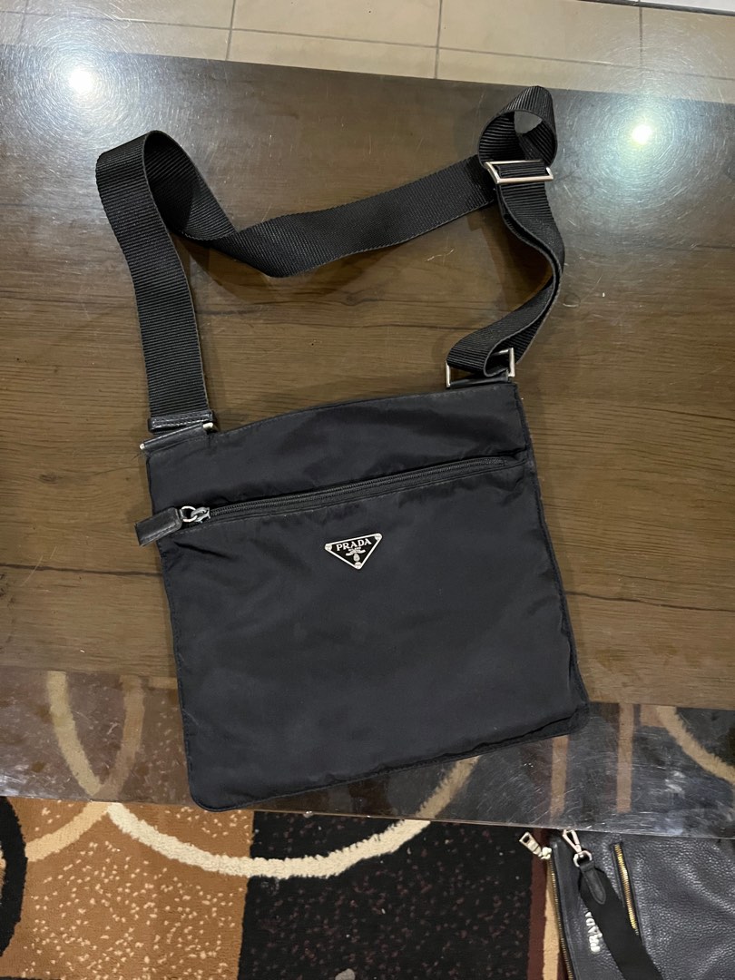 prada nylon sling bag, Men's Fashion, Bags, Sling Bags on Carousell