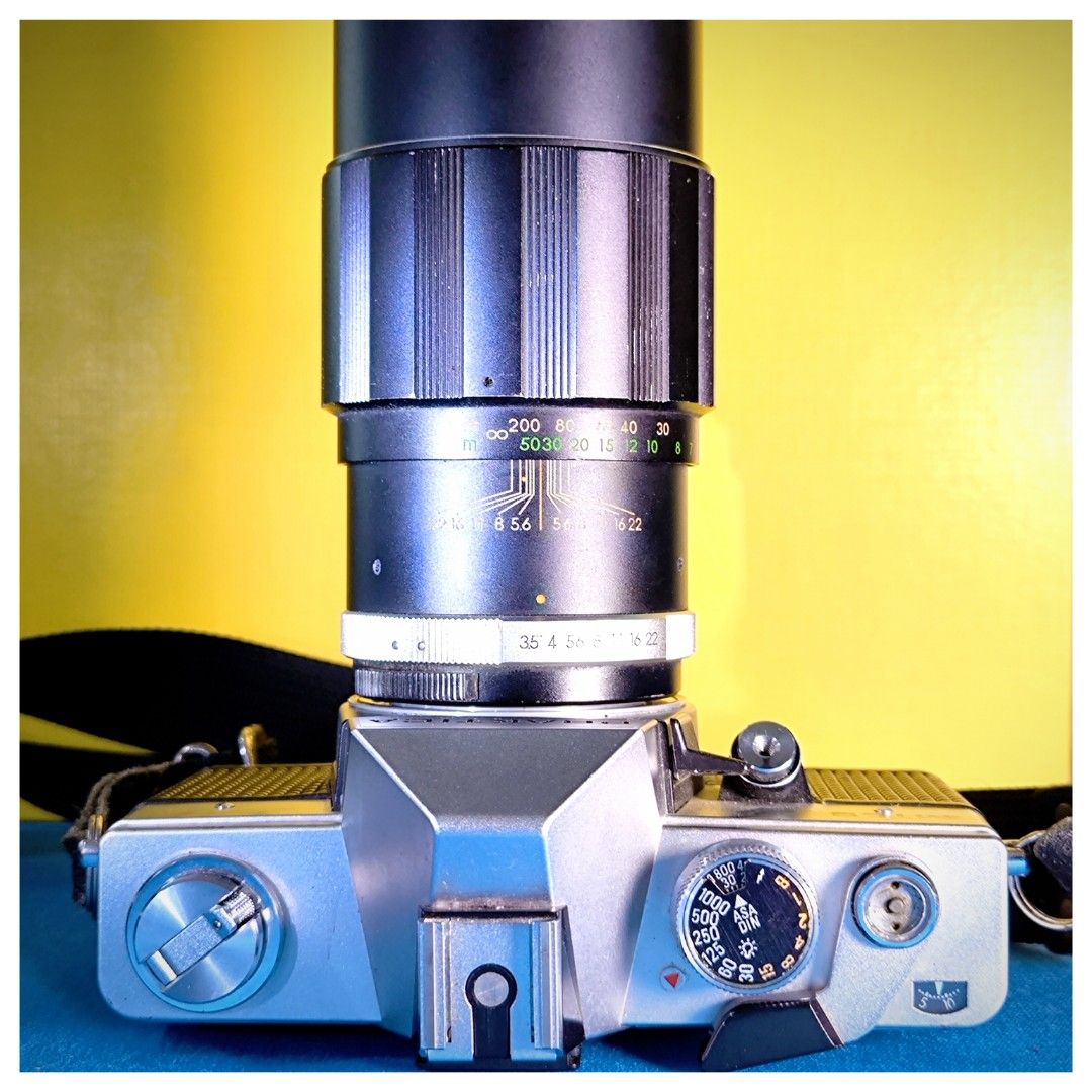 Praktica MTL 3 SLR Camera + Soligor 200mm f/3.5 Lens – Like New ...