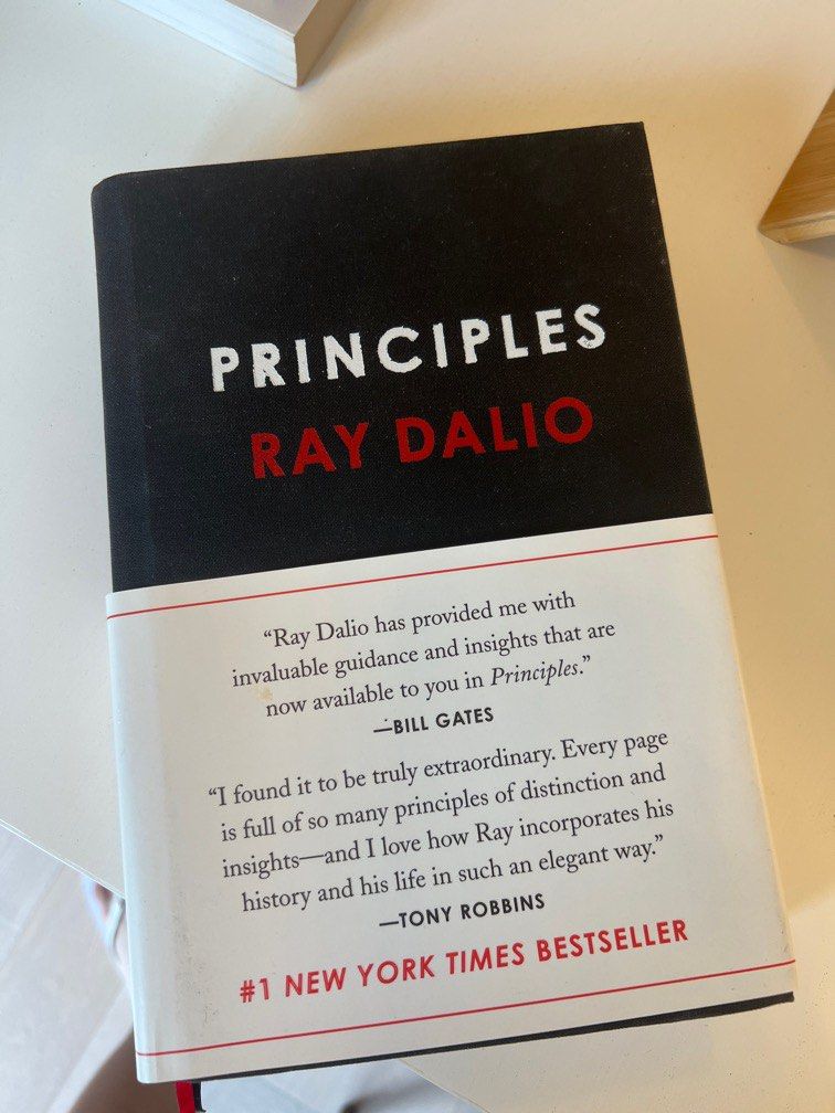 Principles Ray Dalio, 興趣及遊戲, 書本 & 文具, 小說 & 故事書 - Carousell