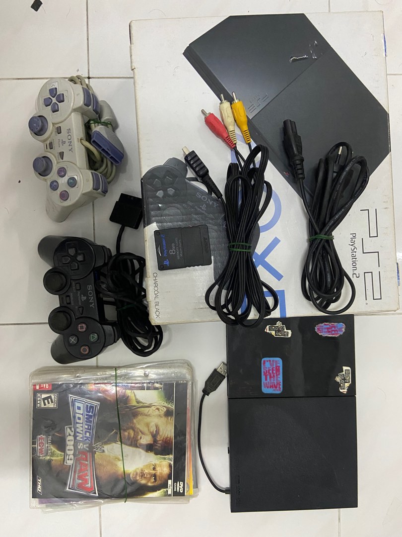 PS2 Slim Model, Video Gaming, Video Game Consoles, PlayStation on Carousell