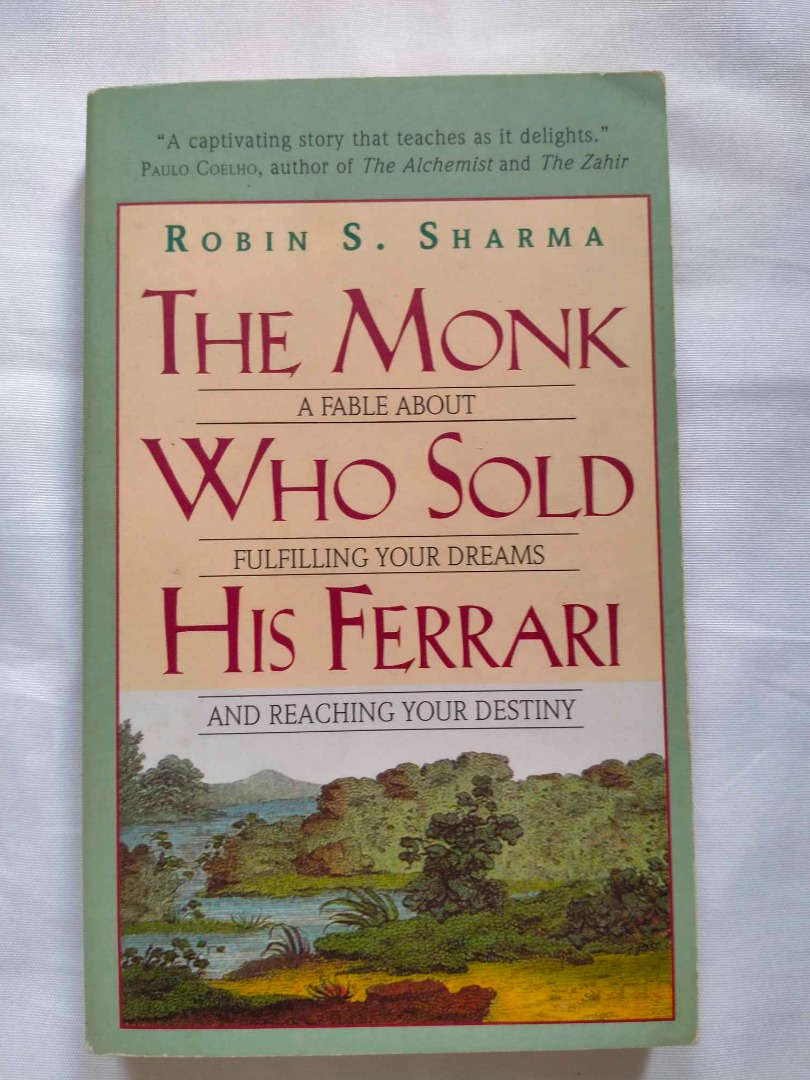 Robin Sharma - THE MONK WHO SOLD HIS FERRARI, Hobbies & Toys, Books ...