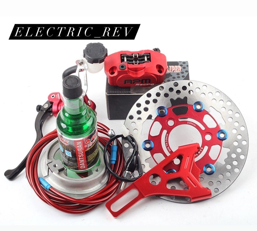 RPM brake full set for rear E-bike Suv 7 Suv 8 GT64 SR2 Diwang Saso ...