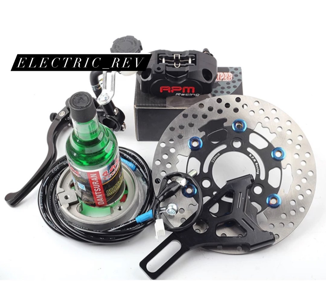 RPM brake full set for rear E-bike Suv 7 Suv 8 GT64 SR2 Diwang Saso ...