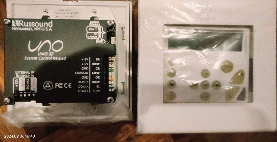 Russound Uno- 2 System control keypad, Audio, Other Audio Equipment on ...